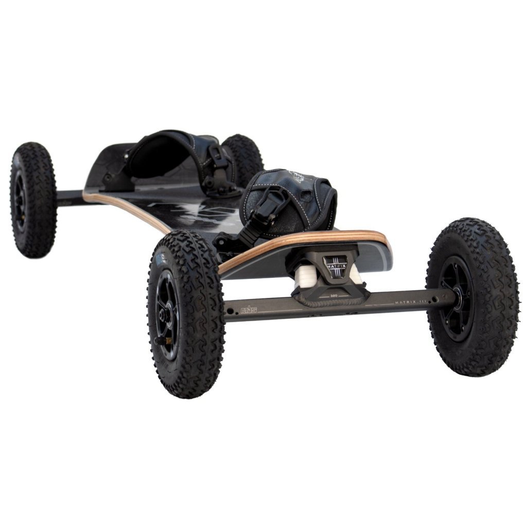 MBS Comp 95 Mountainboard - Silver Hex - California Waterman
