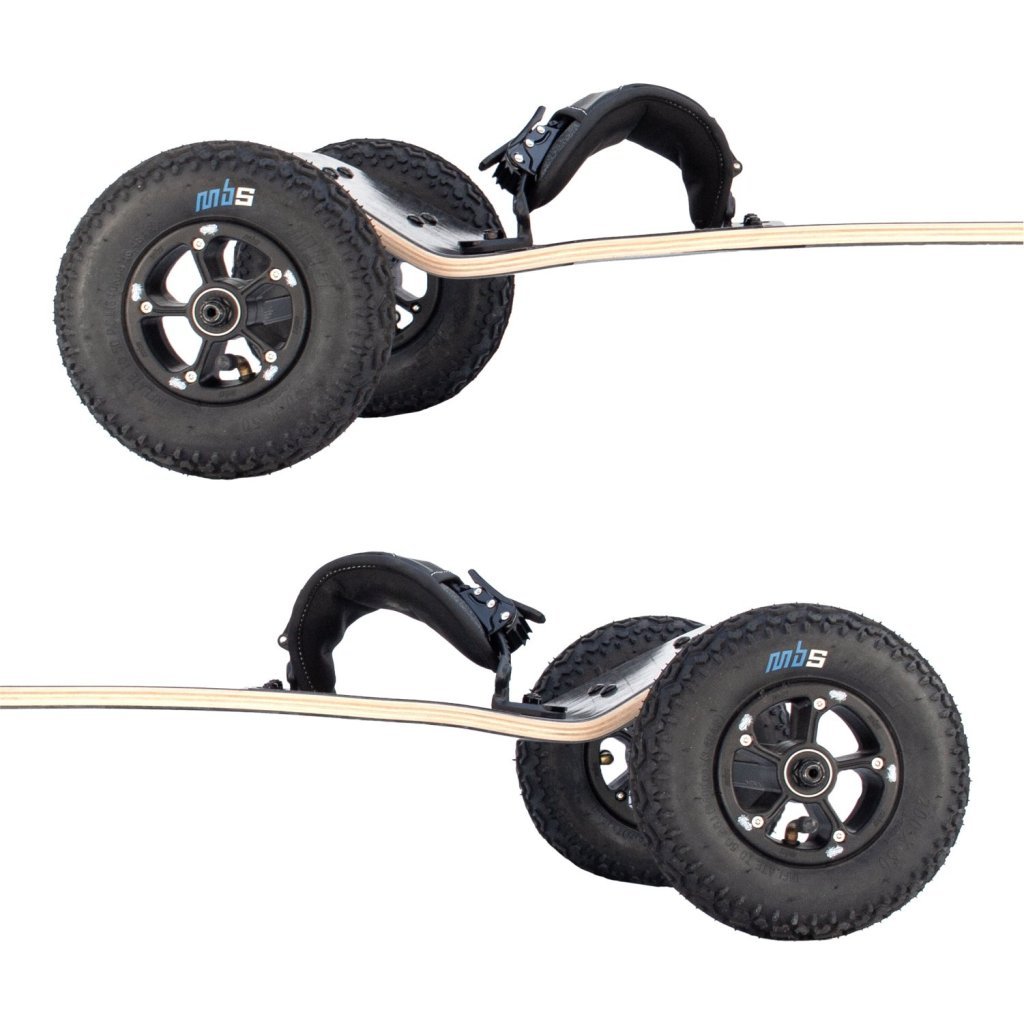 MBS Comp 95 Mountainboard - Silver Hex - California Waterman