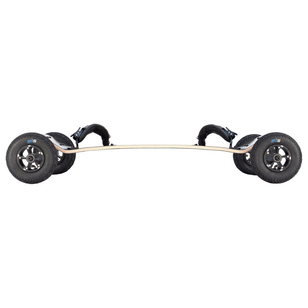 MBS Comp 95 Mountainboard - Silver Hex - California Waterman